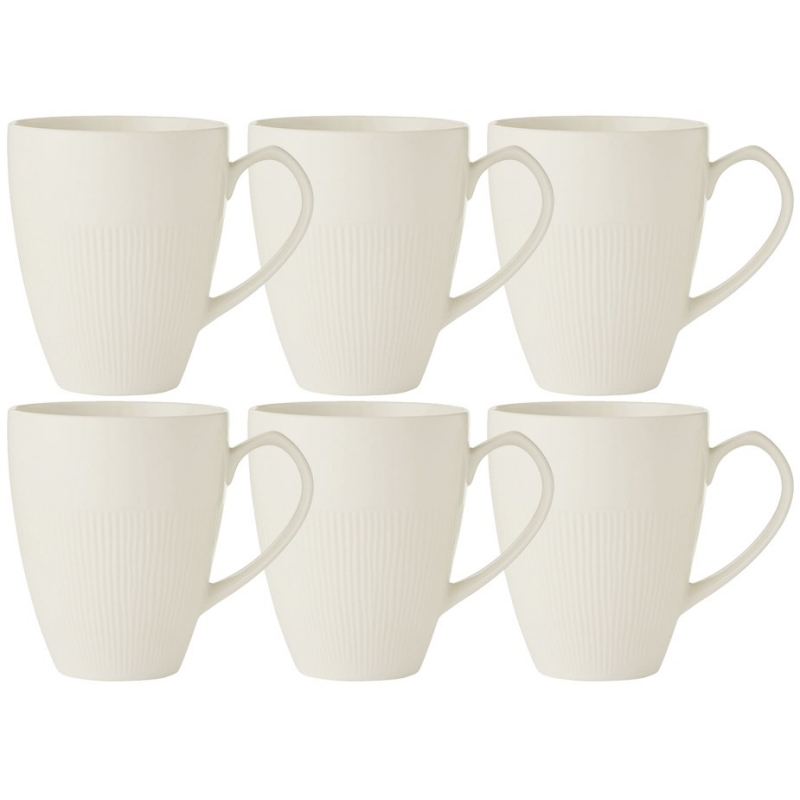 Colormix Krus 32 cl 6 Stk Hvid