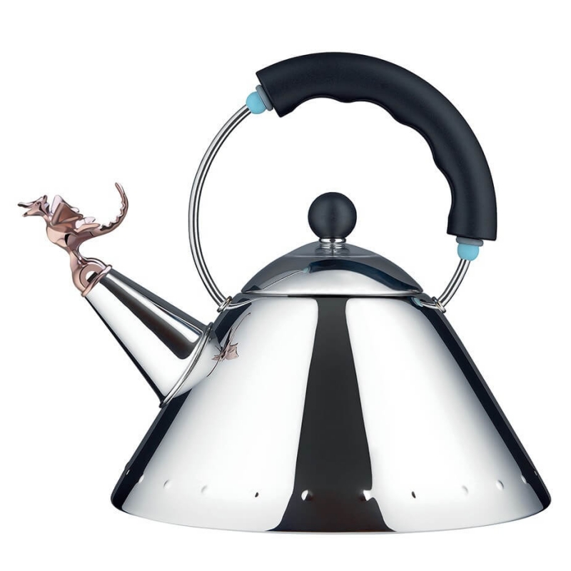Alessi 9093 Tea Rex Kedel Sort