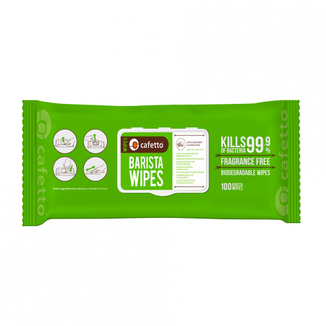 Cafetto Barista Wipes 100 stk