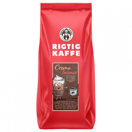 Rigtig Kaffe Crema Intenso 24kg Hele kaffebønner