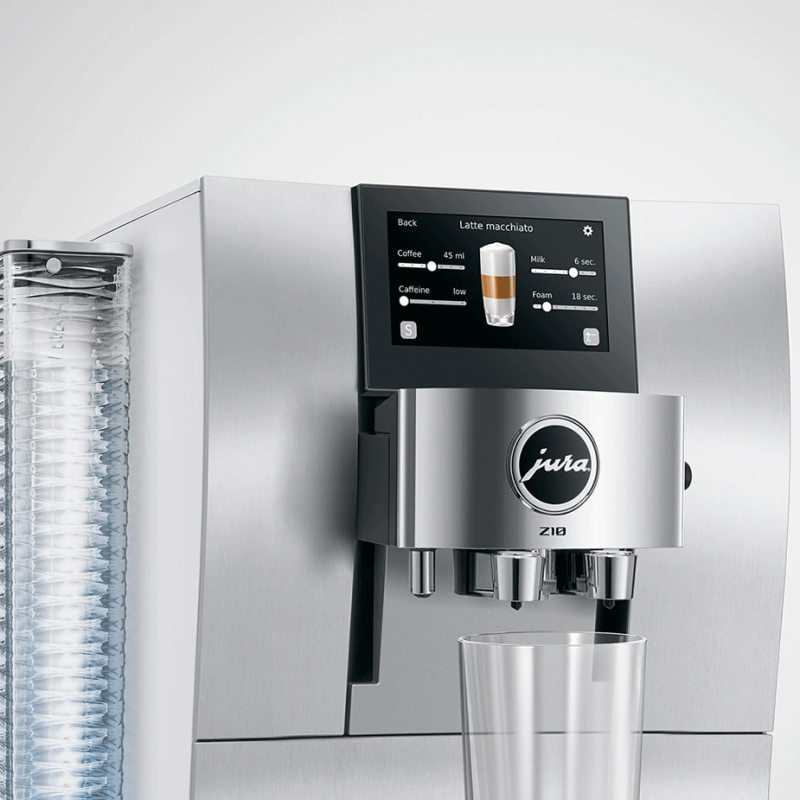 Jura Z10 (EB) Aluminium White Inkl. 6kg Rigtig Kaffe Crema Intenso