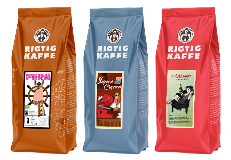 Kaffebønner | Hele kaffebønner og formalet kaffe i høj kvalitet