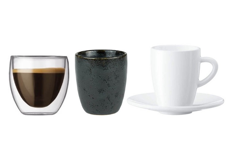 Espressokopper, espressoglas, cappuccinokopper. Køb online hos Rigtig Kaffe