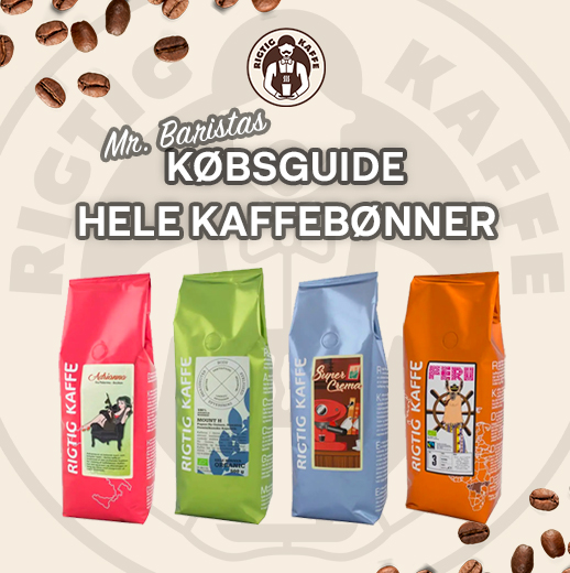 Kaffe guides og viden | Maskiner, kværne og kaffebønner | Se guides her